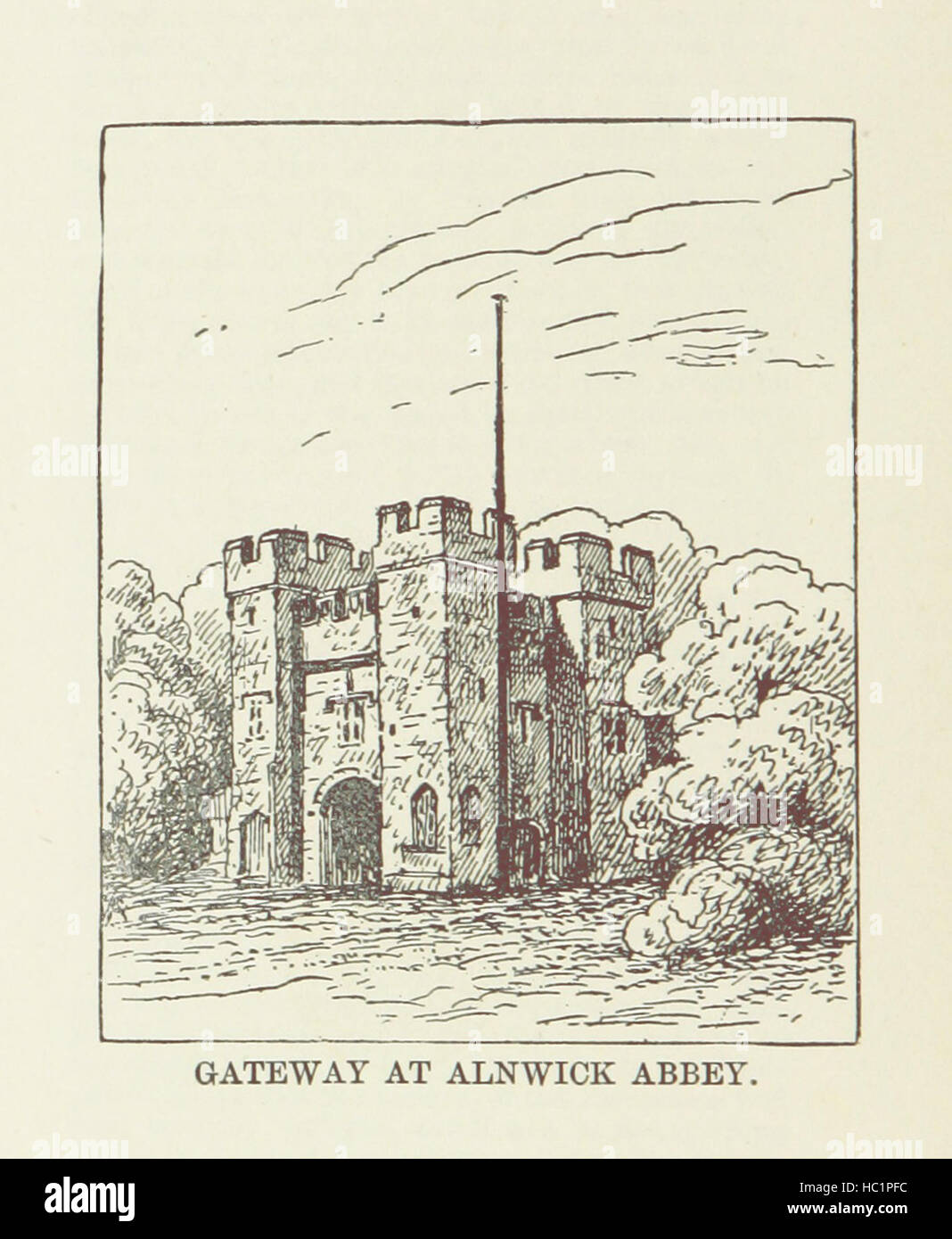 Map of alnwick hi-res stock photography and images - Alamy