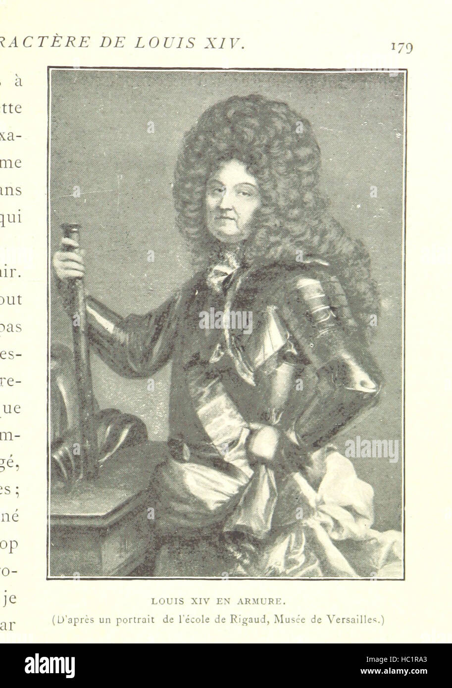 The image depicts 17th century France under Louis XIV, showing palaces ...