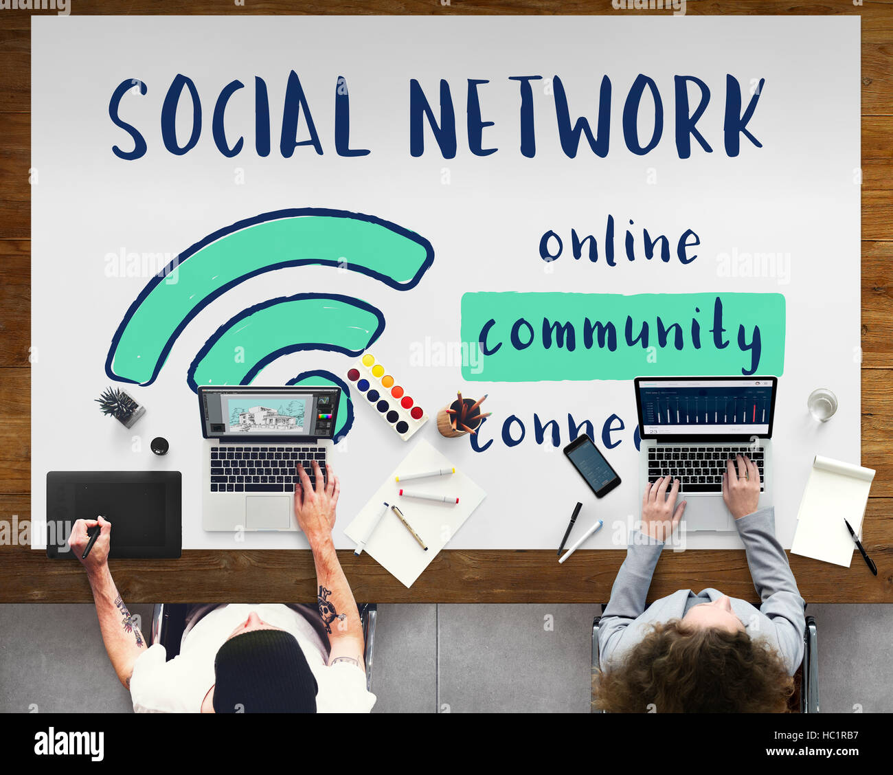 Networking communication Connection Share Ideas Concept Stock Photo - Alamy
