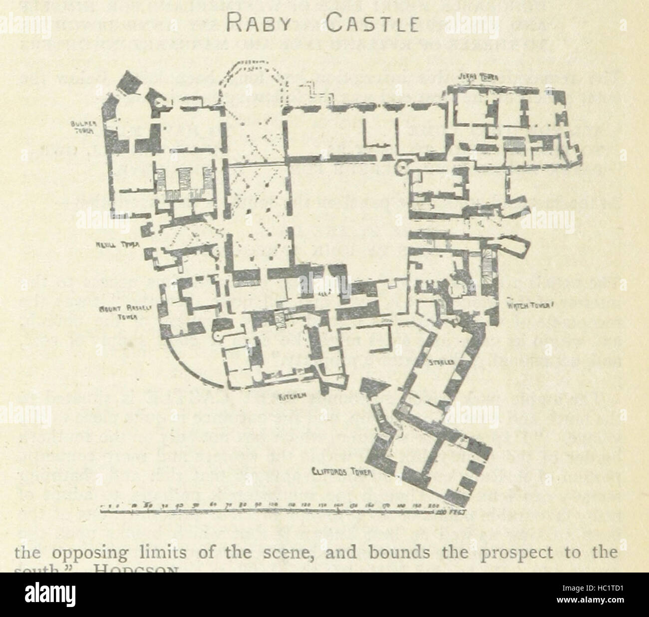 Village staindrop georef phase2 has georef imagesfrombook hi-res stock ...