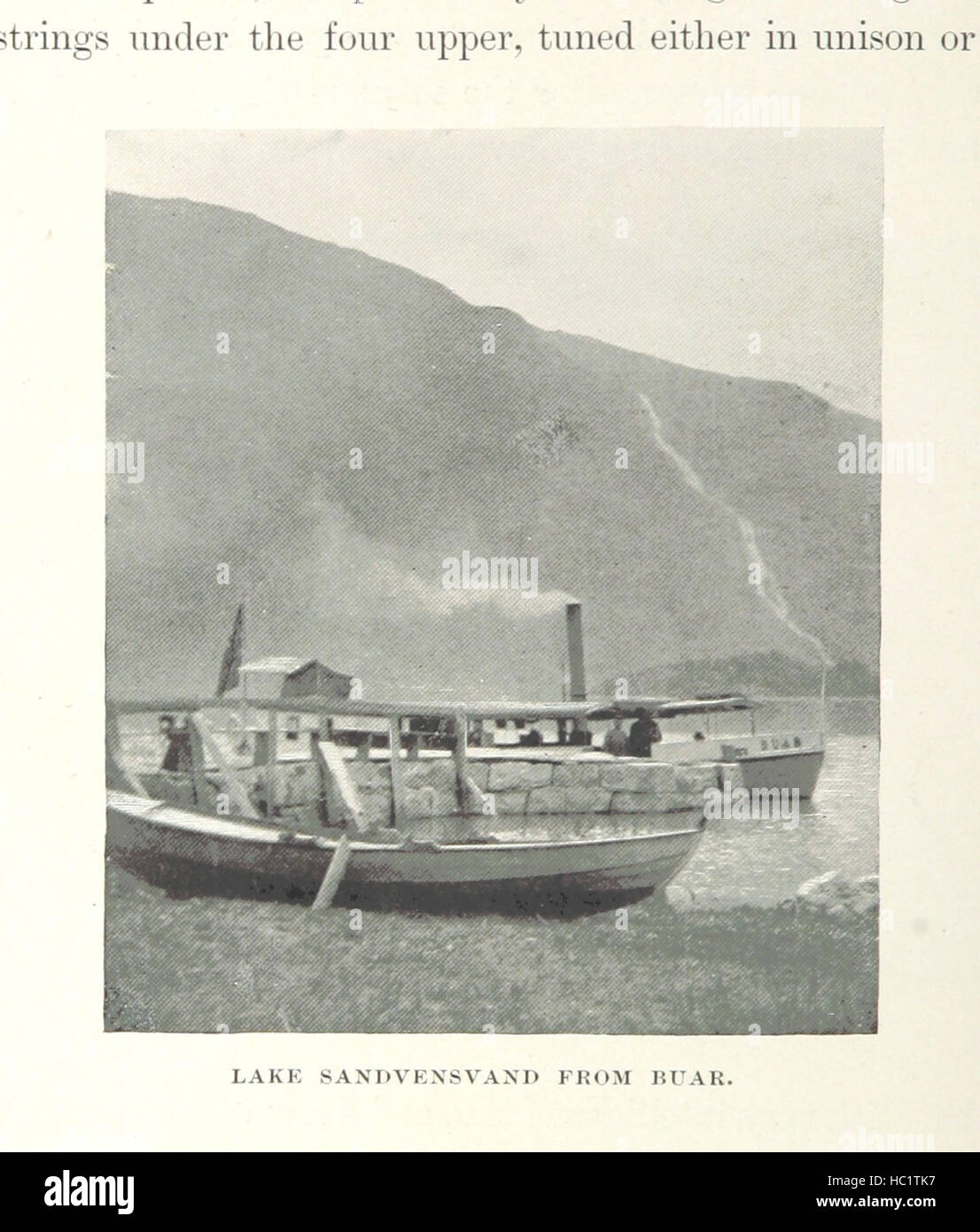 This page illustrates Norway and Spitzbergen, showing fjords, mountains ...