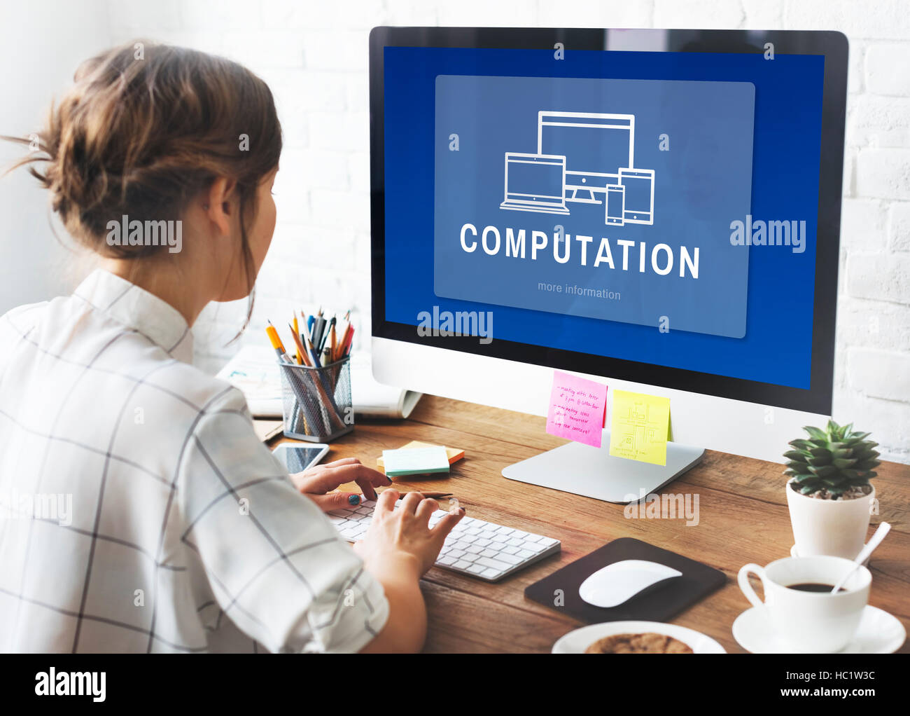 Computation Digital Design Innovation Concept Stock Photo - Alamy