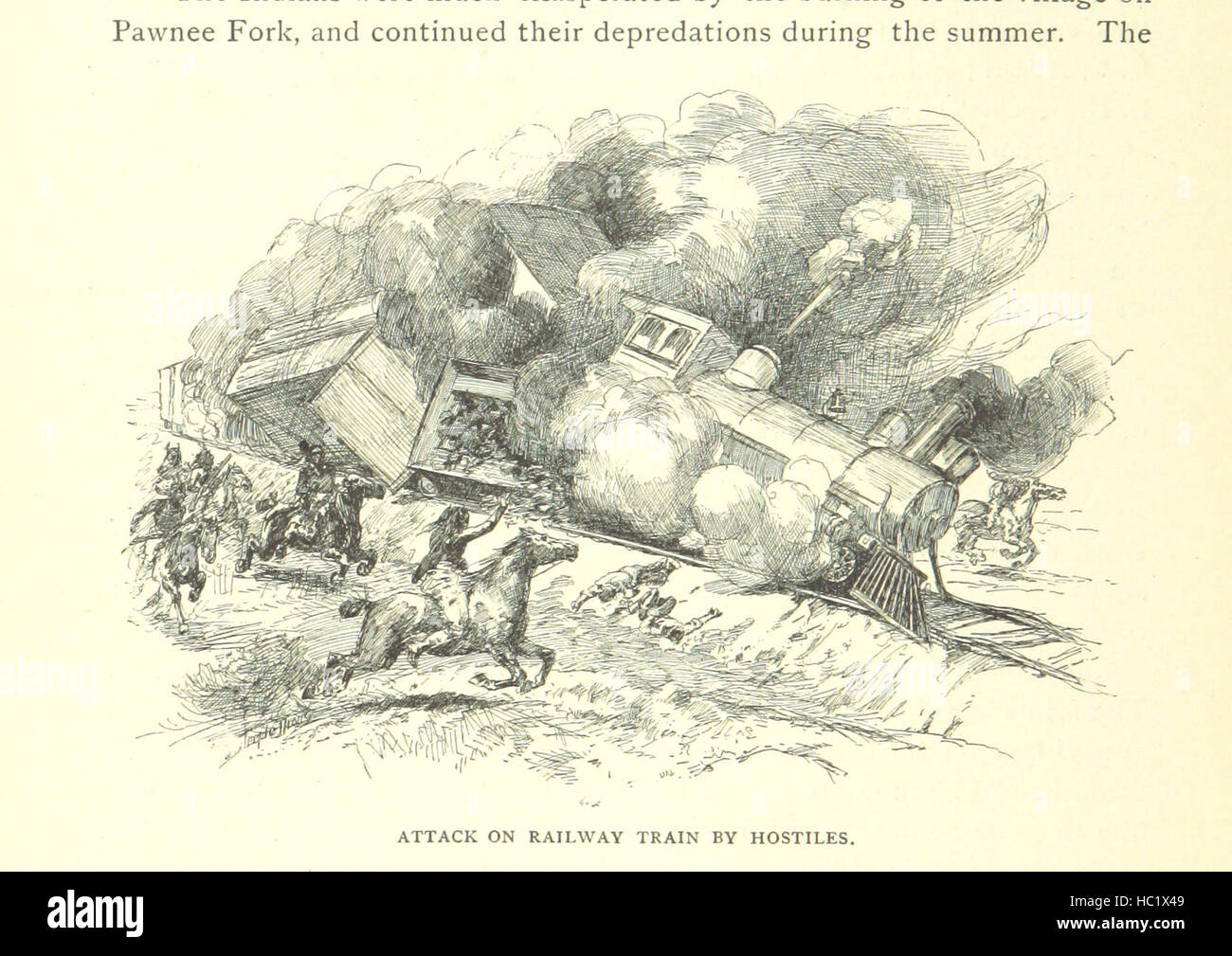This image from 'The Indian Wars of the United States' illustrates key ...