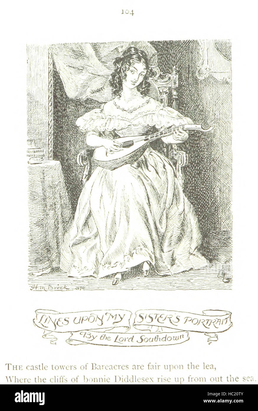 Ballads and Songs ... With original illustrations by H. M. Brock Image ...