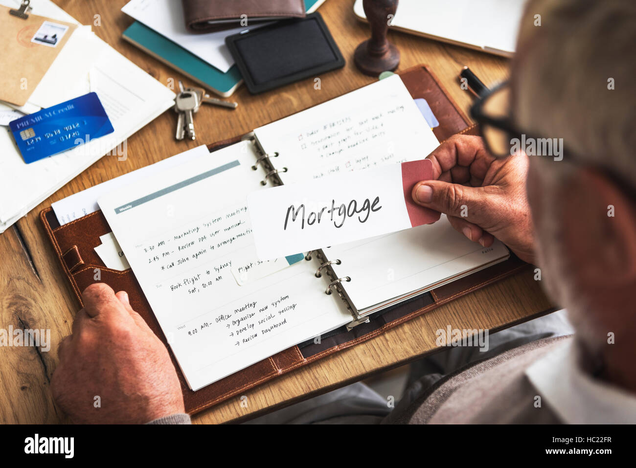 Mortgage Finance Banking Loan Debt Capital Cash Concept Stock Photo - Alamy