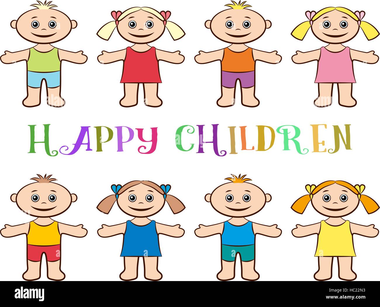 Girl girls female toddler Stock Vector Images - Alamy