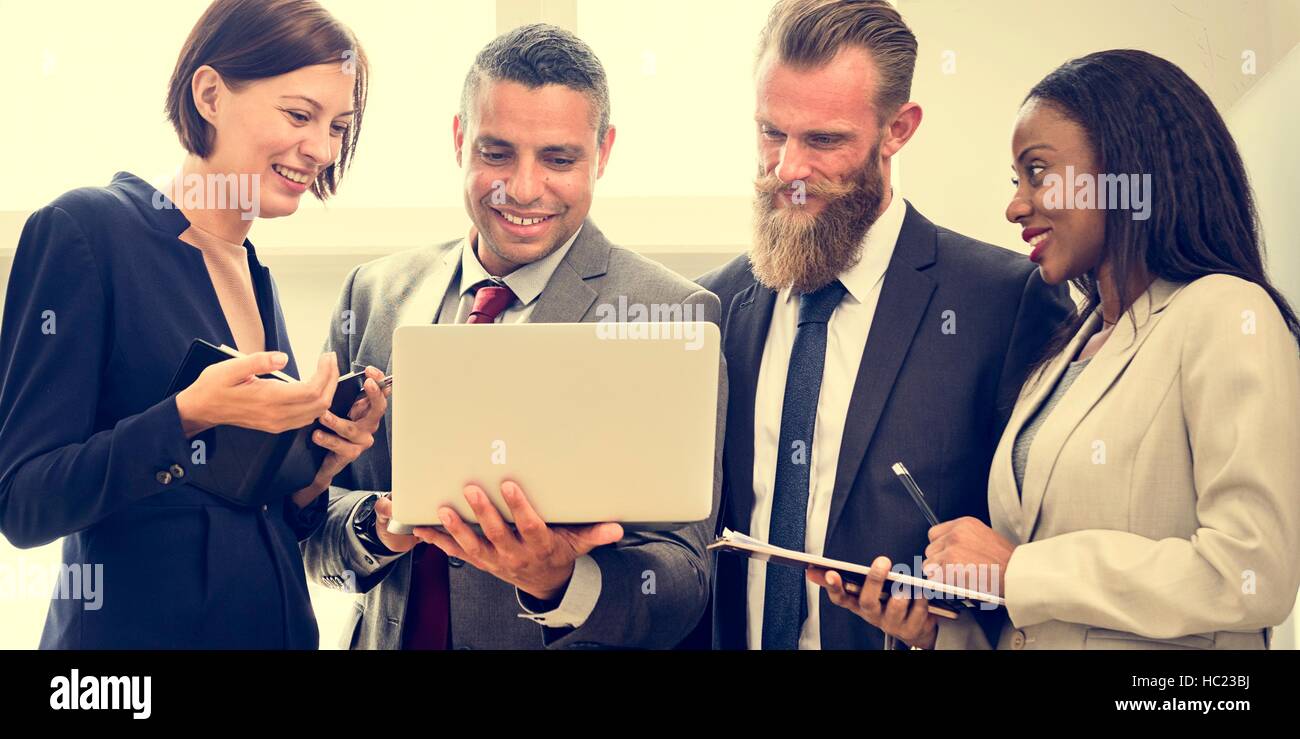 Business Team Working Research Planning Concept Stock Photo - Alamy