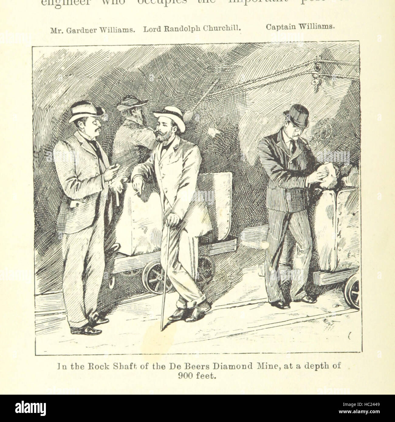 This image is from page 76 of 'Men, Mines and Animals in South Africa ...