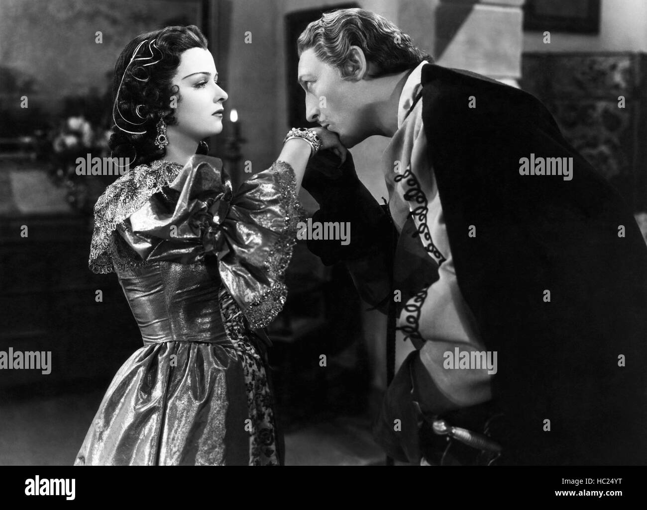 THE MAN IN THE IRON MASK, Joan Bennett, Warren William, 1939 Stock ...