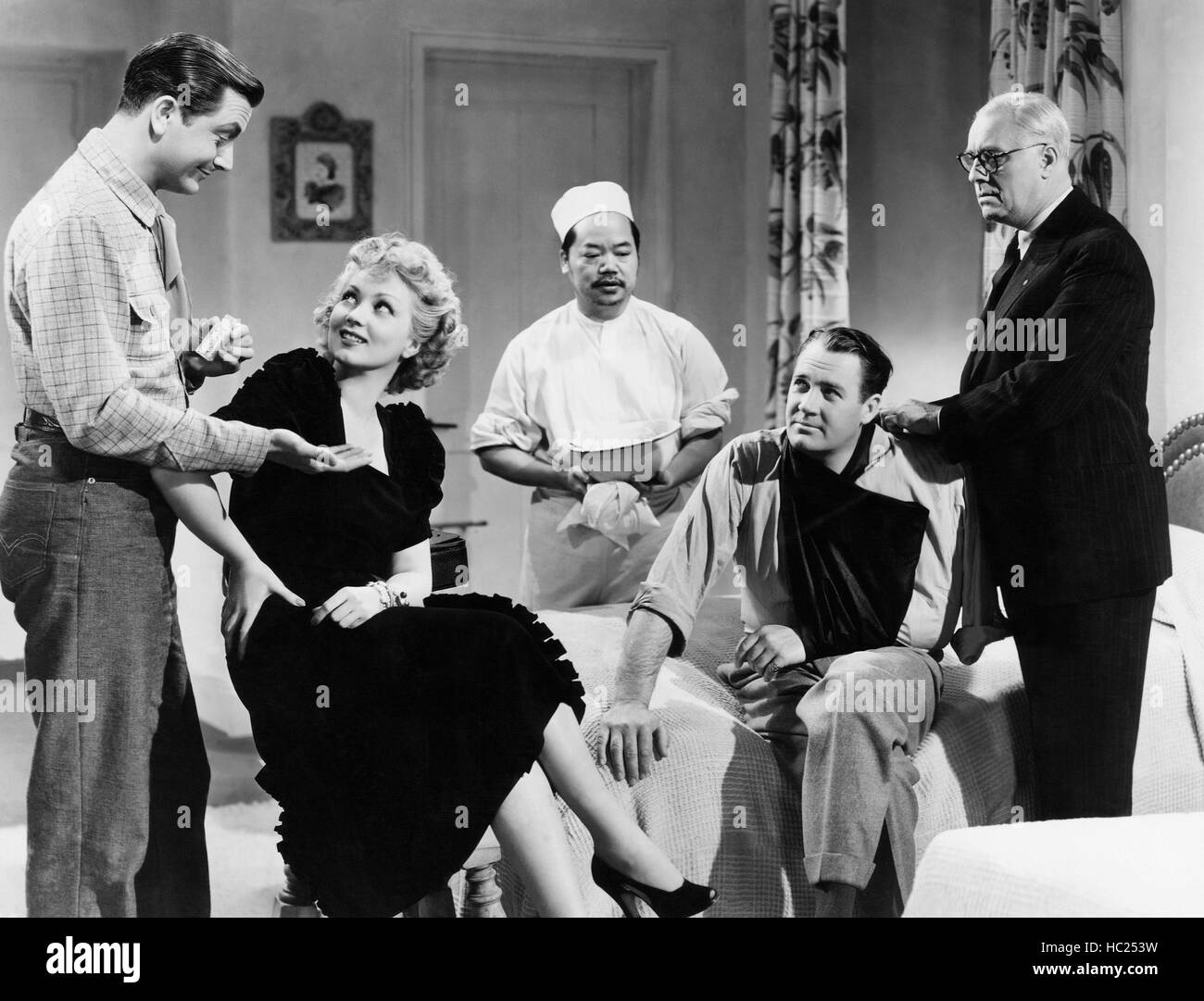 MAISIE, from left: Robert Young, Ann Sothern, Willie Fung, Ian Hunter ...