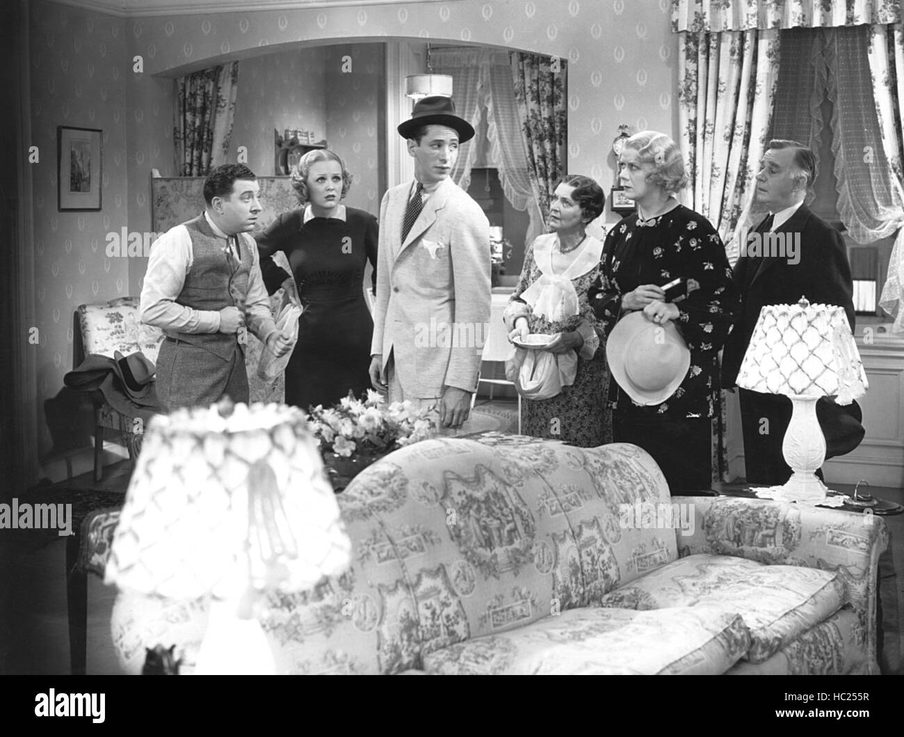 MAYBE IT'S LOVE, l-r: Frank McHugh, Gloria Stuart, Ross Alexander ...