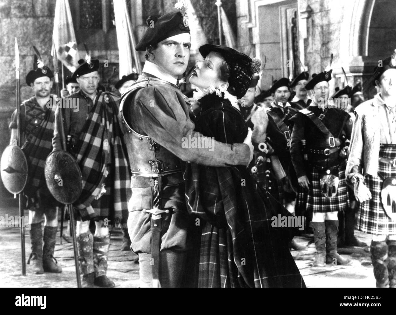MARY OF SCOTLAND, from left, Fredric March, Katharine Hepburn, 1936 ...