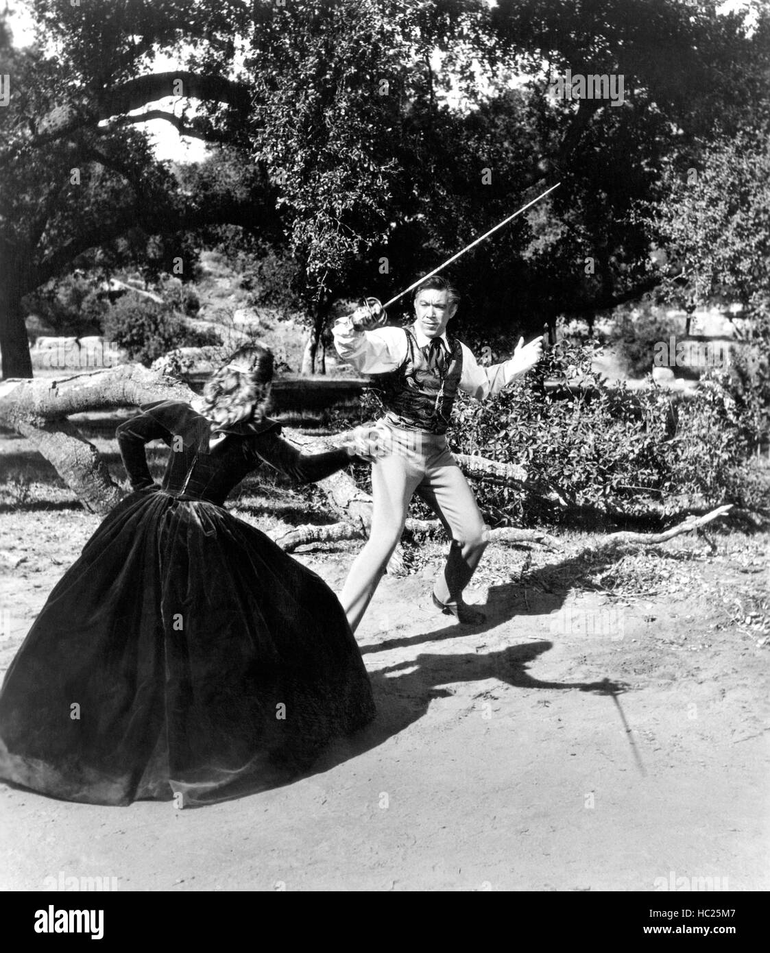 MASK OF THE AVENGER, from left, Jody Lawrance, Anthony Quinn, 1951 ...