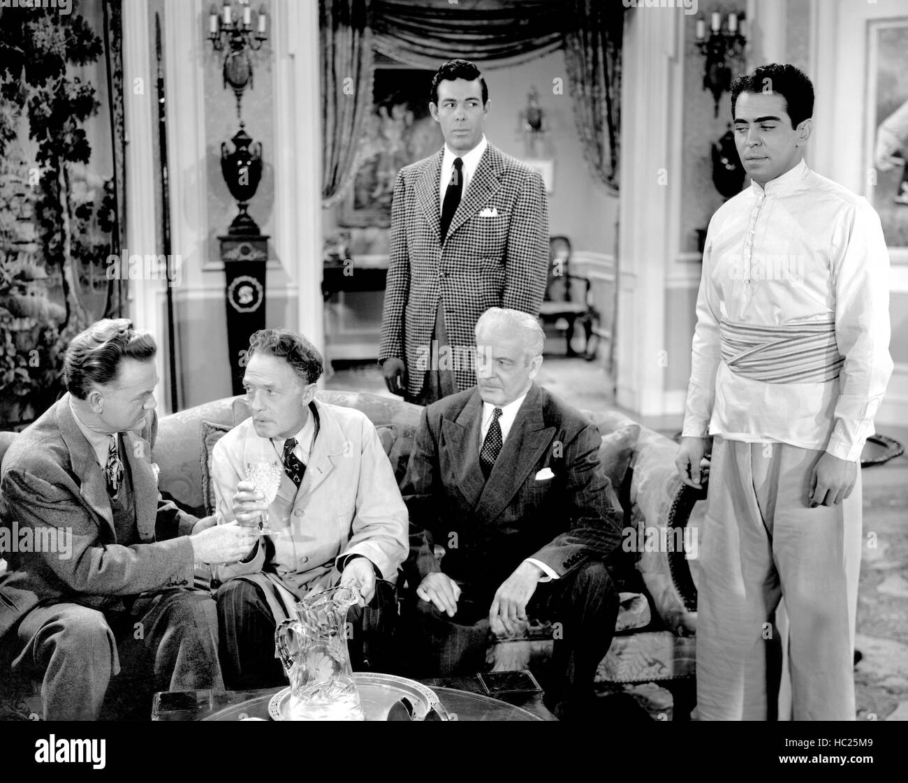 MANHUNT OF MYSTERY ISLAND, from left, front, Harry Strang, Forrest ...