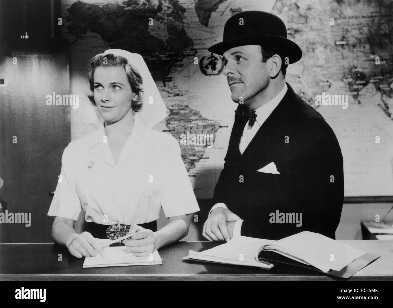 A MATTER OF WHO, Terry-Thomas, Honor Blackman, 1961 Stock Photo - Alamy