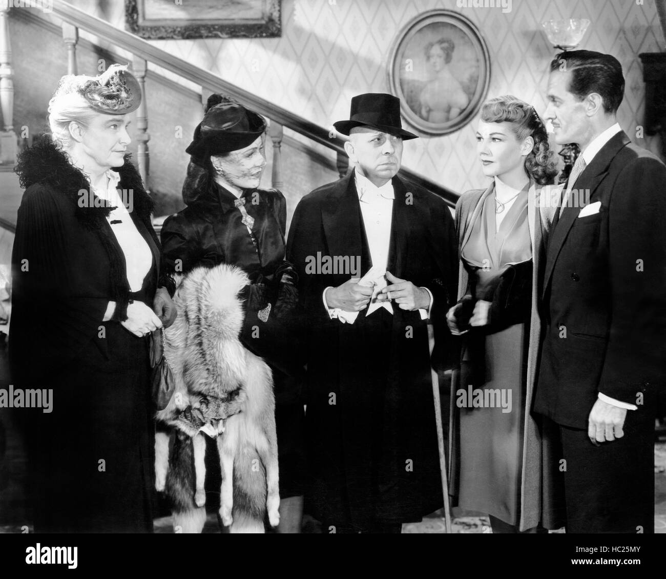 THE MASK OF DIIJON, from left, Hope Landin, Denise Vernac, (Mrs. von ...