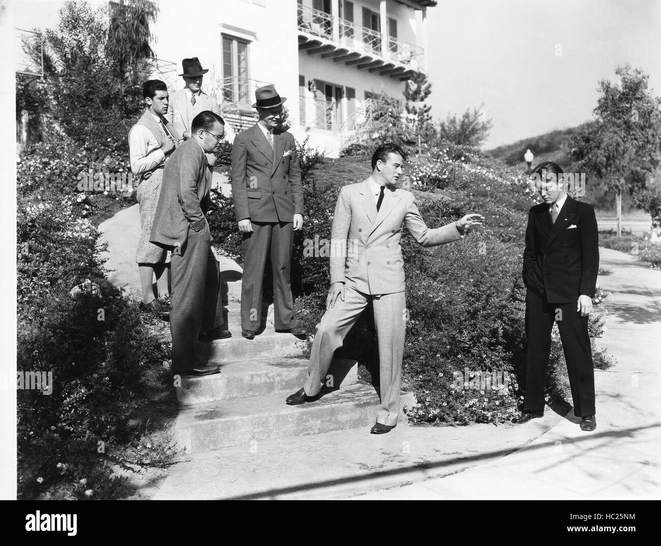 MAKER OF MEN, center, from left, John Wayne, Richard Cromwell, 1931 ...