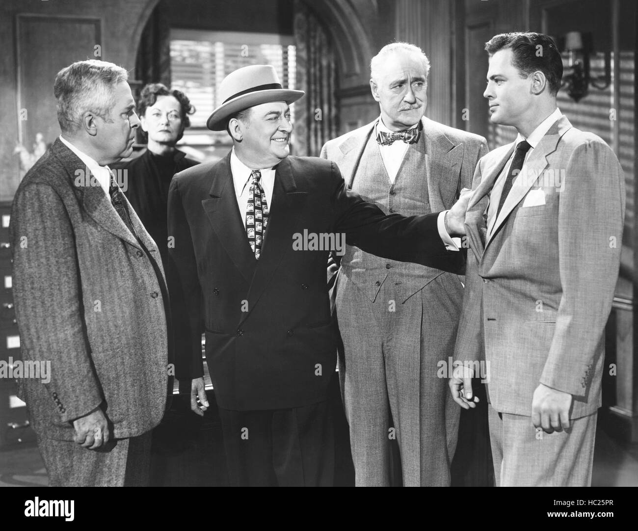 MAN OF CONFLICT, front from left: John Hamilton, Edward Arnold, Herbert ...