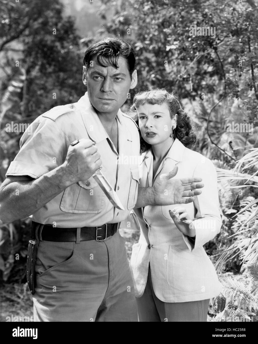 MARK OF THE GORILLA, from left, Johnny Weissmuller, (as Jungle Jim ...
