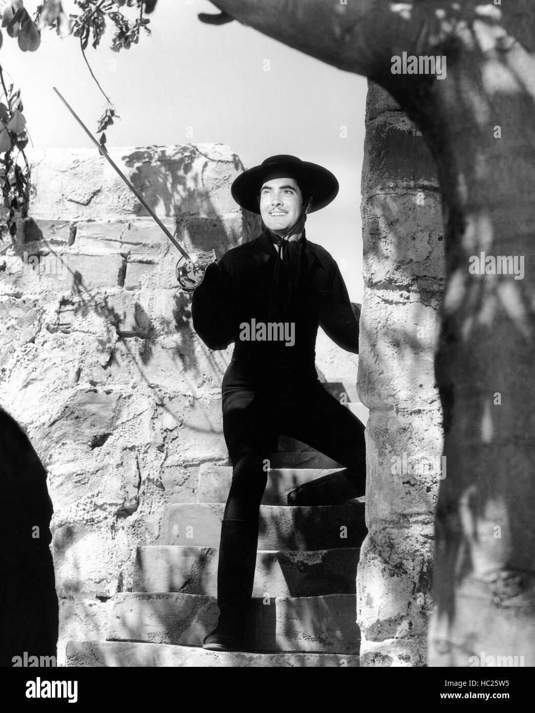 THE MARK OF ZORRO, Tyrone Power, 1940, ©20th Century-Fox Film ...