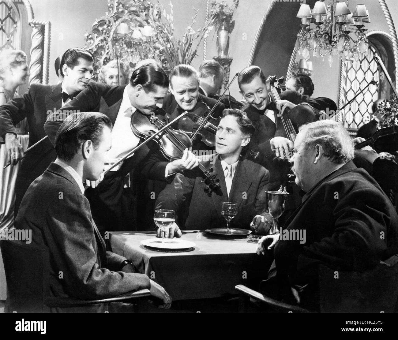 THE MAN ON THE EIFFEL TOWER, William Phipps, Franchot Tone, Charles ...