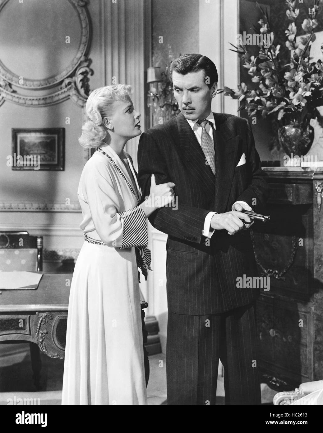 THE MAN ON THE EIFFEL TOWER, from left, Patricia Roc, Robert Hutton ...