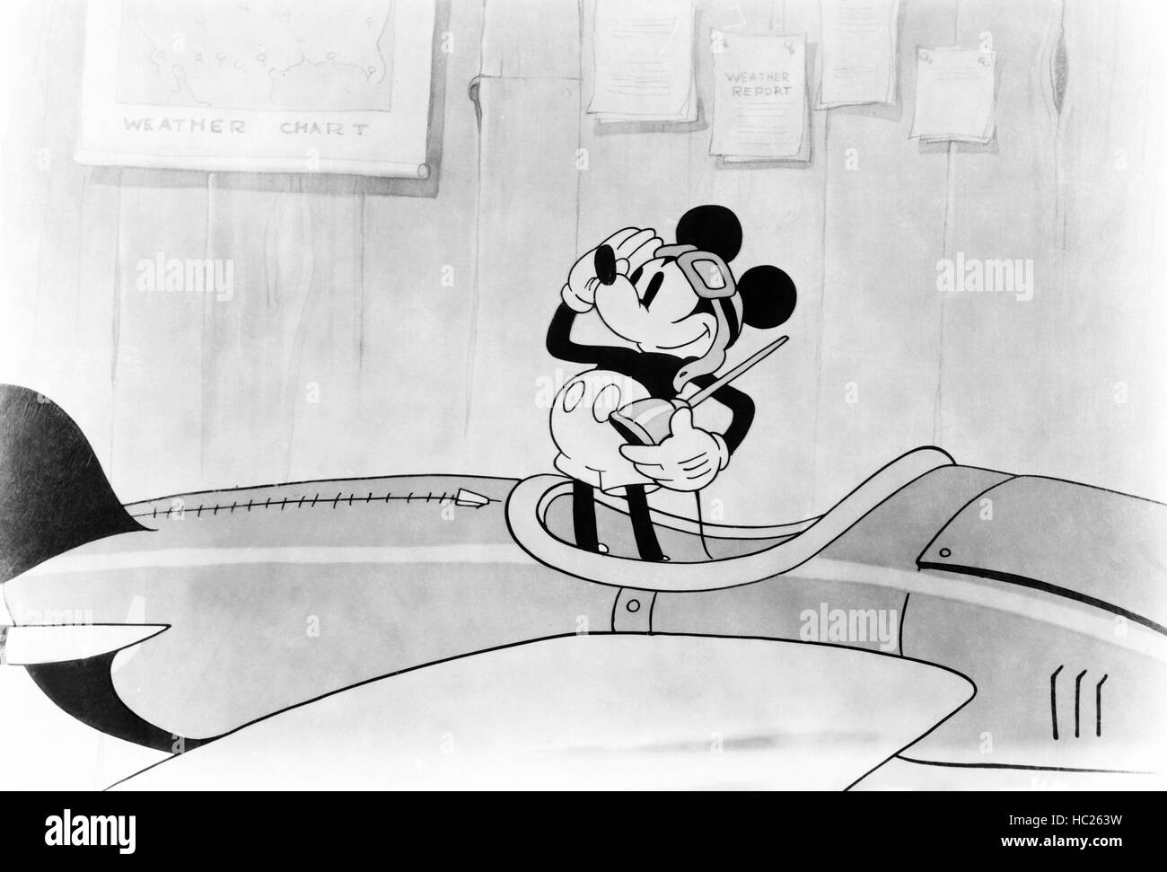 THE MAIL PILOT, Mickey Mouse, 1933 Stock Photo - Alamy
