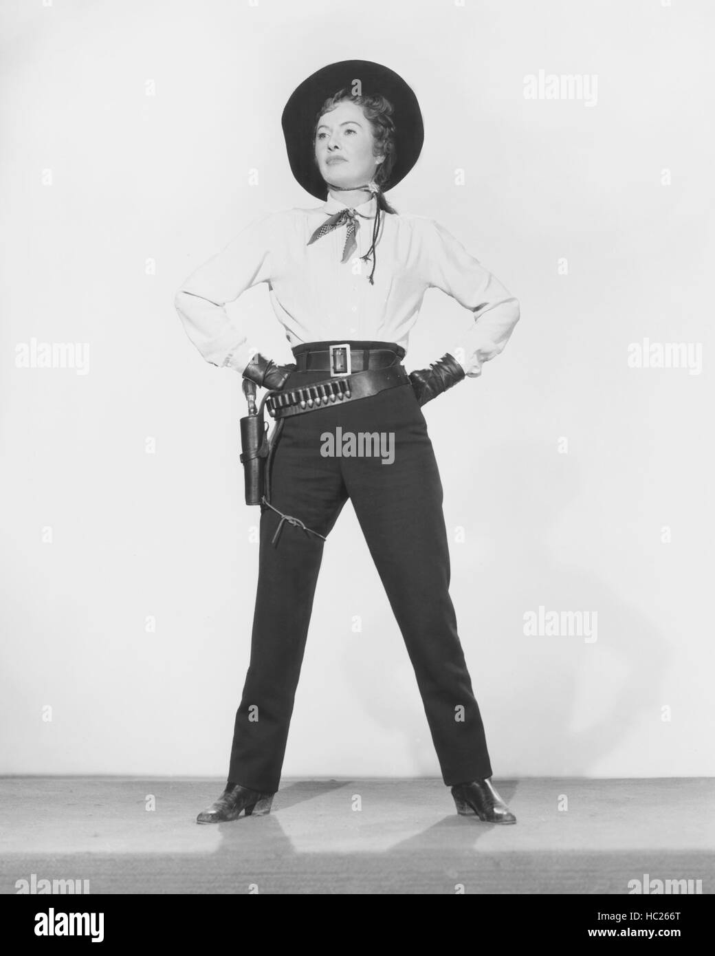 THE MAVERICK QUEEN, Barbara Stanwyck, 1956 Stock Photo - Alamy