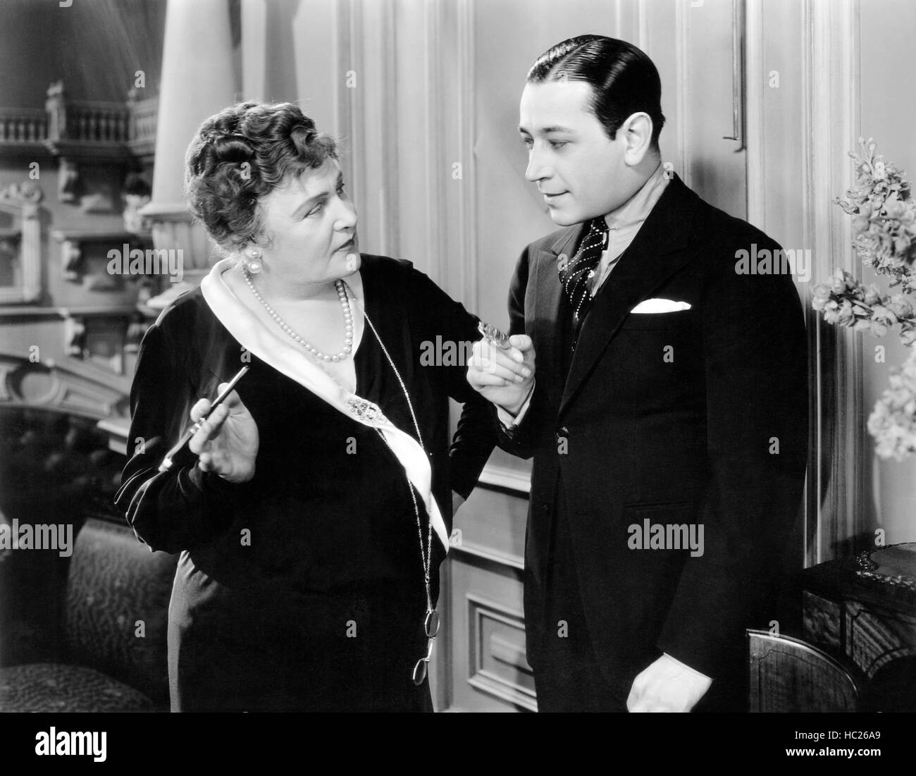 MADAME RACKETEER, from left: Alison Skipworth, George Raft, 1932 Stock ...