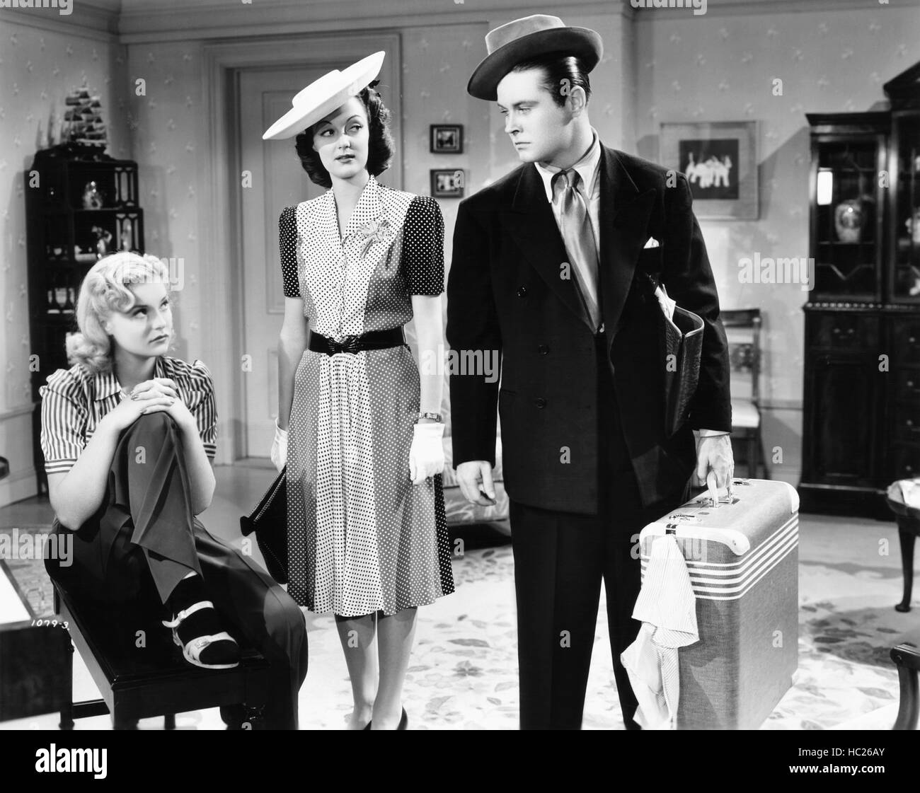 MARGIE, from left, Joy Hodges, Nan Grey, Tom Brown, 1940 Stock Photo ...