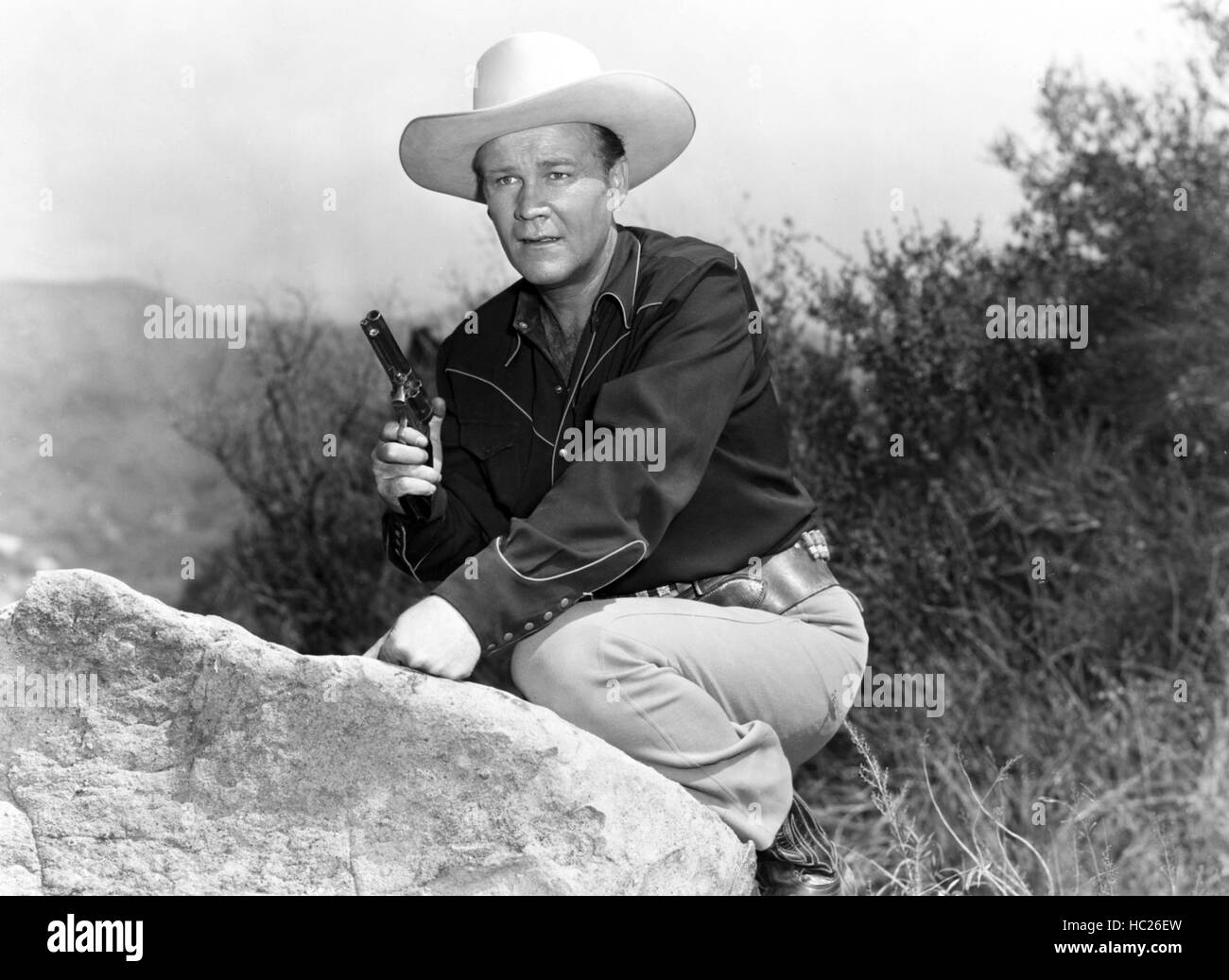 THE MARKSMAN, Wayne Morris, 1953 Stock Photo - Alamy