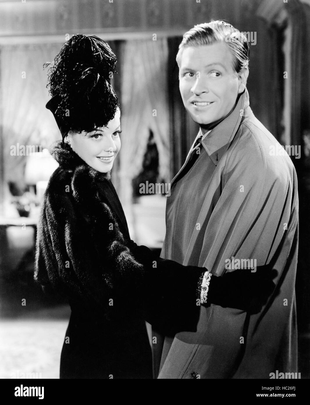 THE MAN WHO CAME TO DINNER, from left, Ann Sheridan, Richard Travis ...