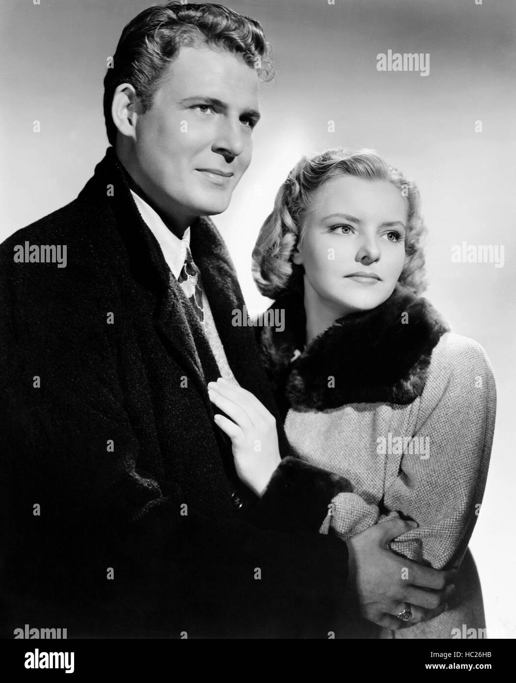THE MAN WHO CAME TO DINNER, from left, Charles Drake, Elisabeth Fraser ...