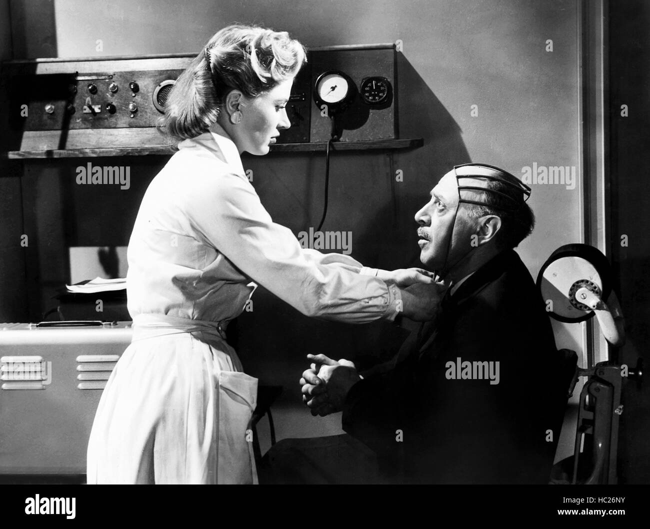 THE MAN WITHOUT A BODY, from left, Julia Arnall, George Coulouris, 1957 ...