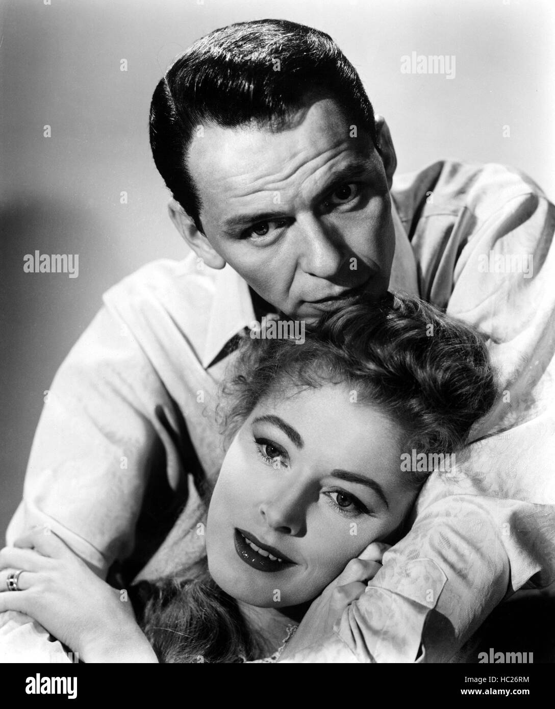 THE MAN WITH THE GOLDEN ARM, Frank Sinatra, Eleanor Parker, 1955 Stock ...