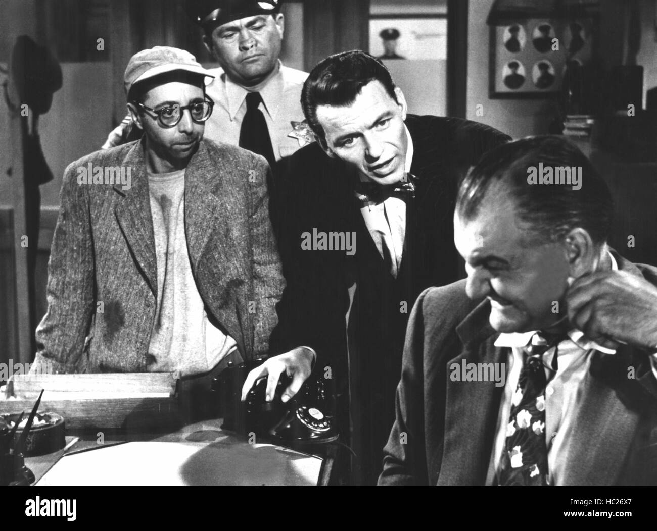 THE MAN WITH THE GOLDEN ARM, Arnold Stang, Harold Hart, Frank Sinatra ...