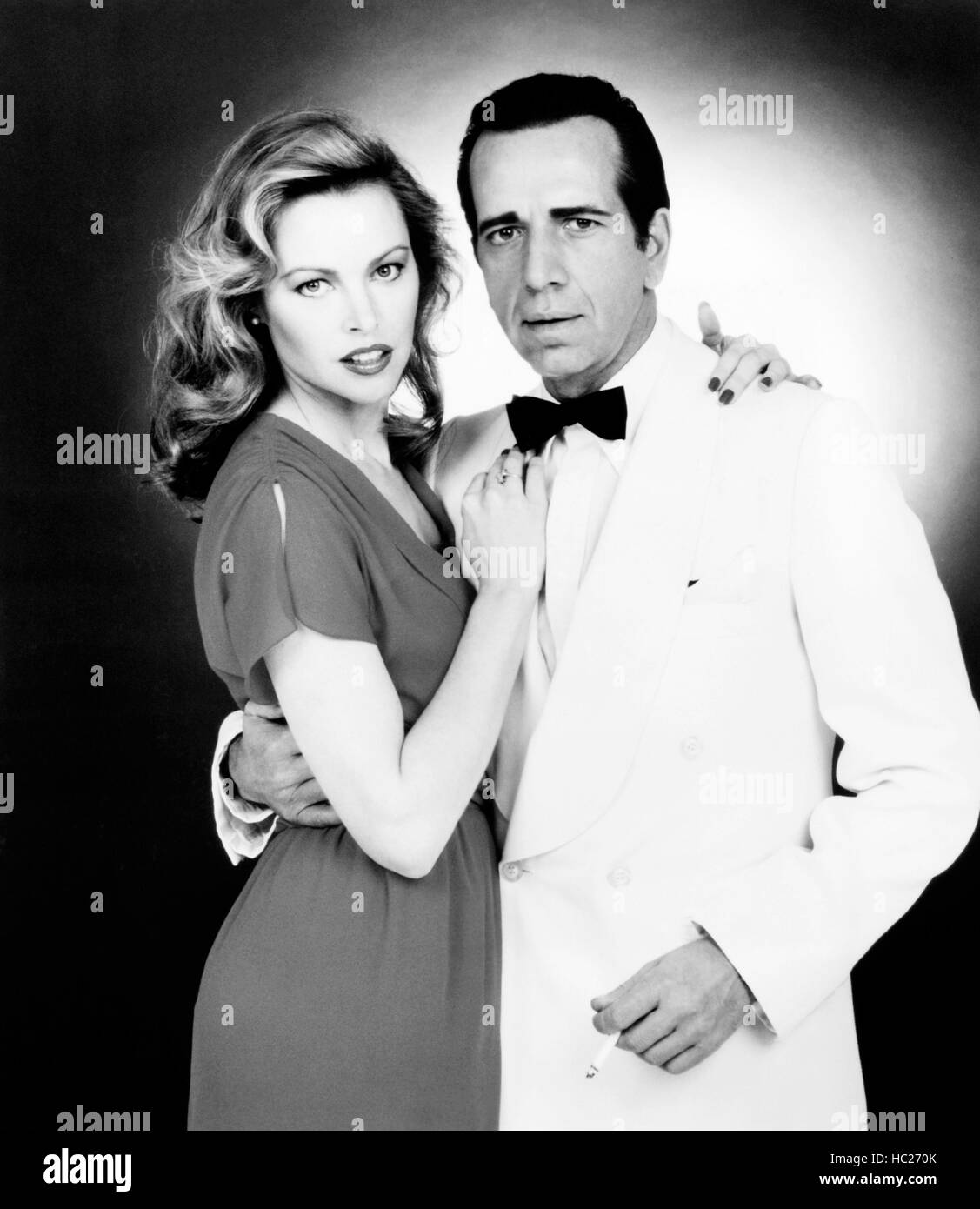 THE MAN WITH BOGART'S FACE, from left: Michelle Phillips, Robert Sacchi ...