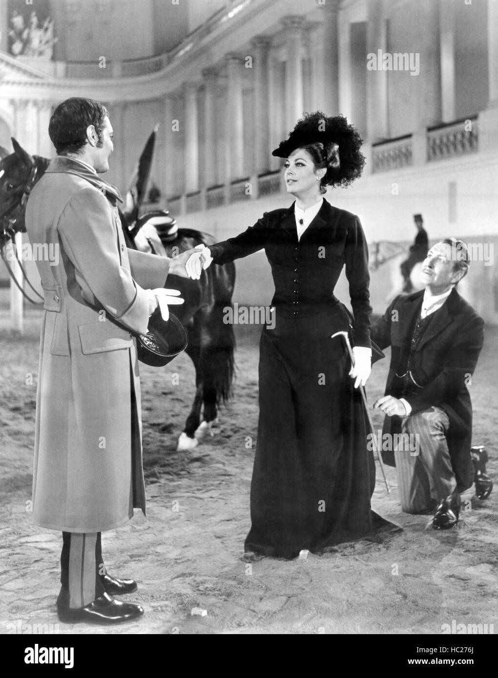 MAYERLING, from left, Omar Sharif, Ava Gardner, Jacques Ciron, 1968 ...