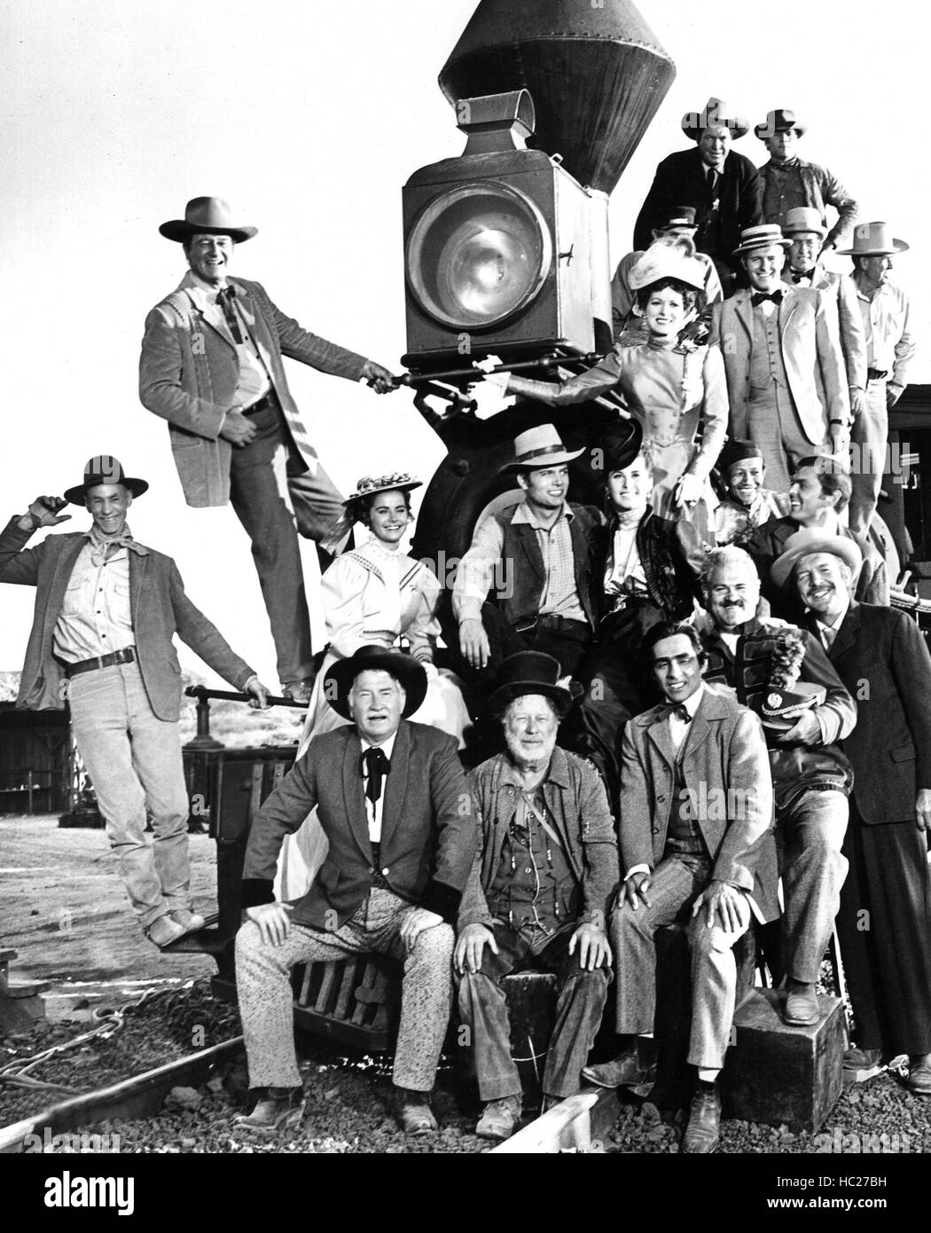 MCLINTOCK!, Hank Worden, John Wayne, Chill Wills, Patrick Wayne, Edgar ...