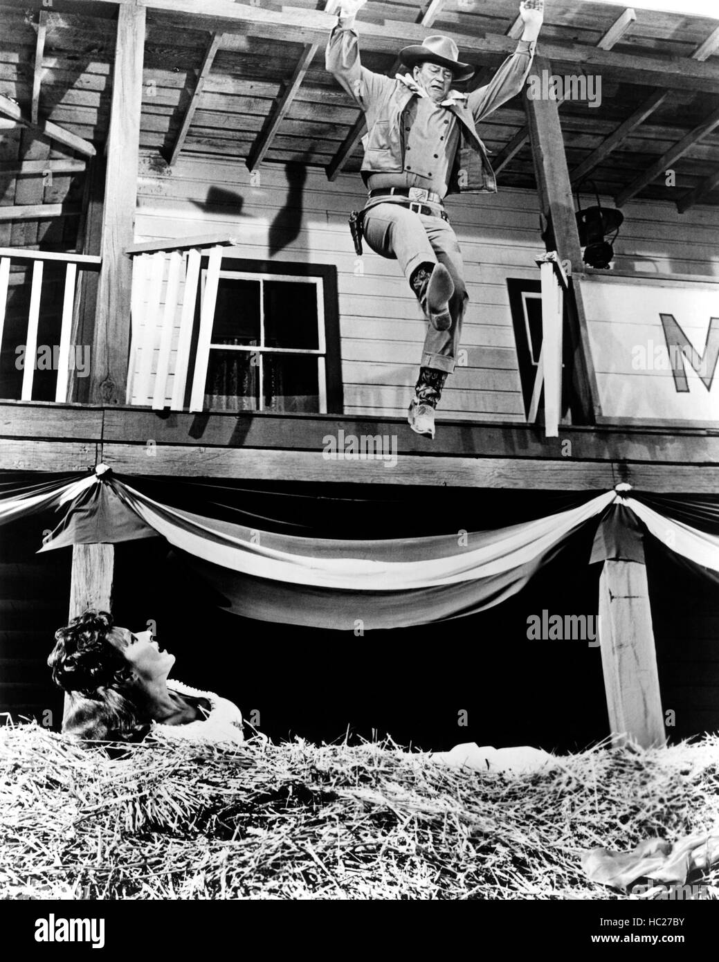 MCLINTOCK!, Maureen O'Hara, John Wayne, 1963 Stock Photo - Alamy