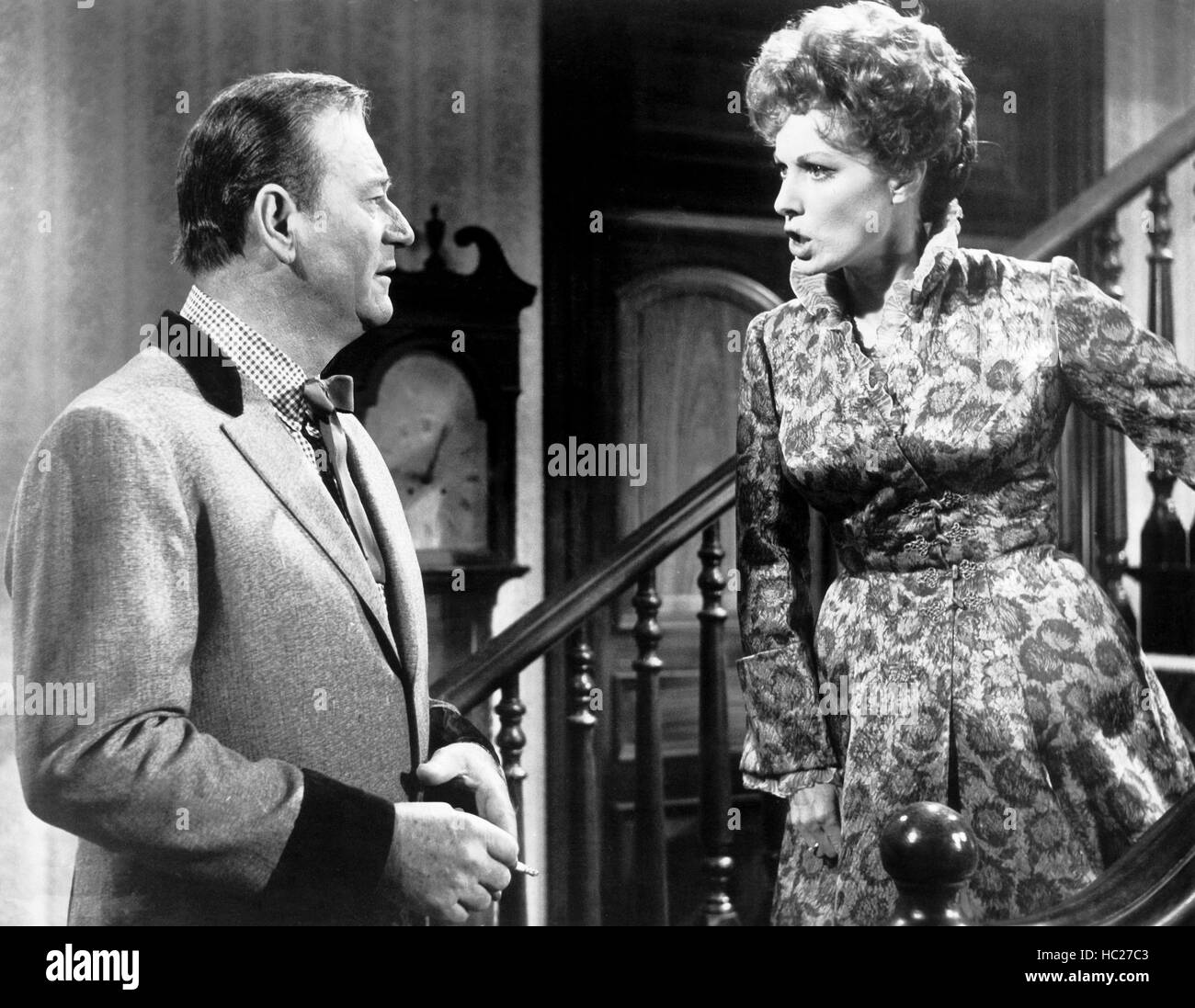 McLINTOCK!, from left, John Wayne, Maureen O'Hara, 1963 Stock Photo - Alamy
