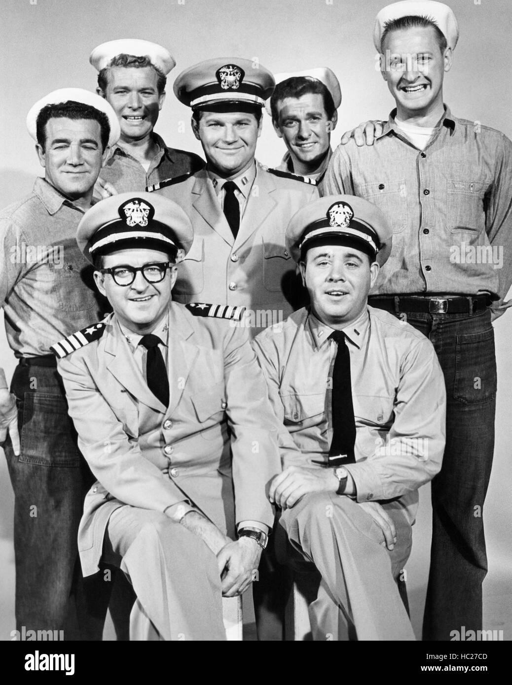 McHALE'S NAVY JOINS THE AIR FORCE, (clockwise from lower left), Joe ...