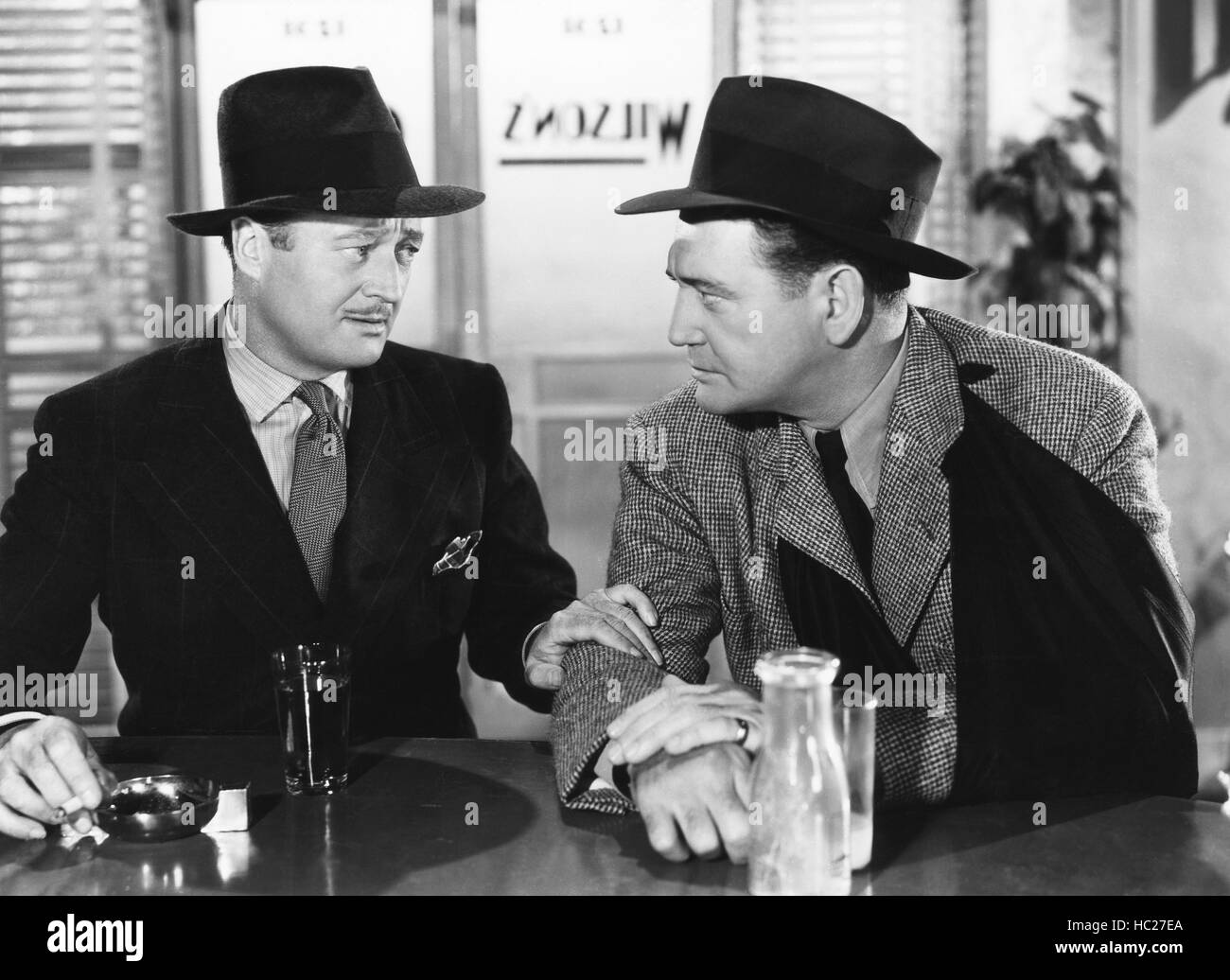 MEN AGAINST THE SKY, from left: Edmund Lowe, Richard Dix, 1940 Stock ...