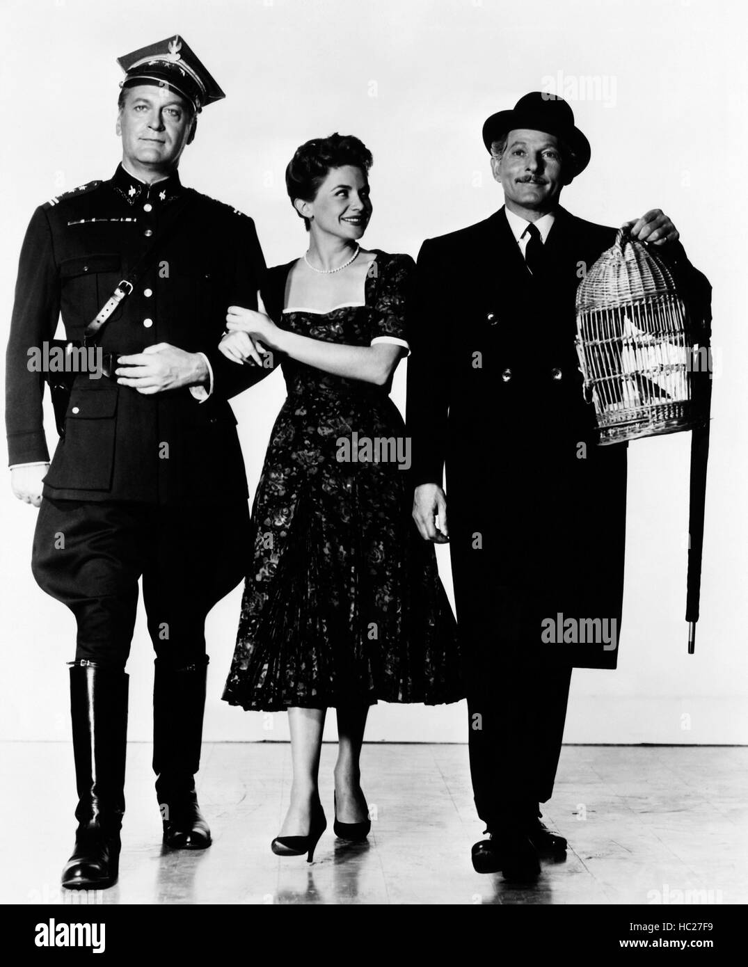 ME AND THE COLONEL, Curd Jurgens, Nicole Maurey, Danny Kaye, 1958 Stock ...