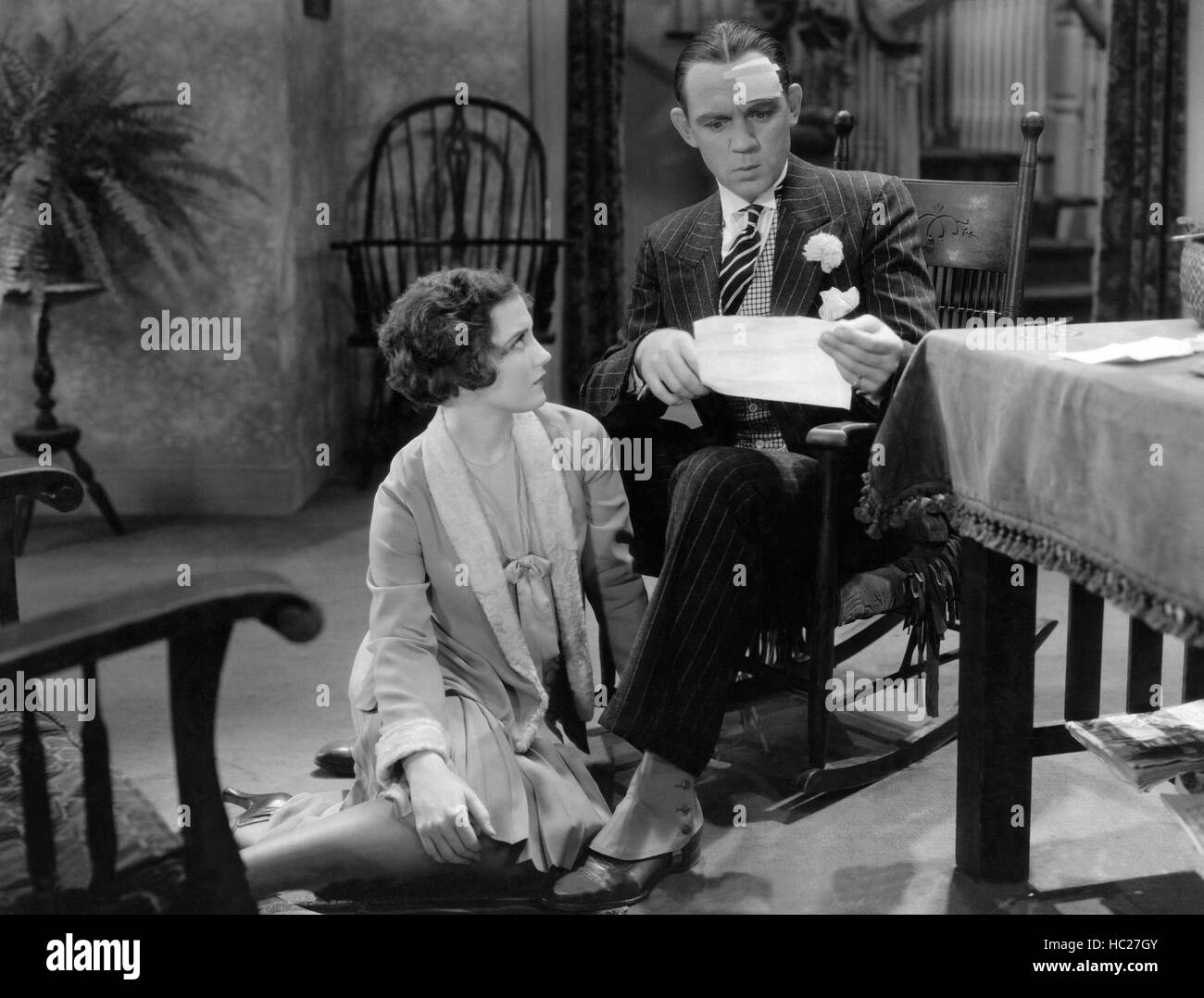 MEN ARE LIKE THAT, from left: Doris Hill, Hal Skelly, 1930 Stock Photo ...