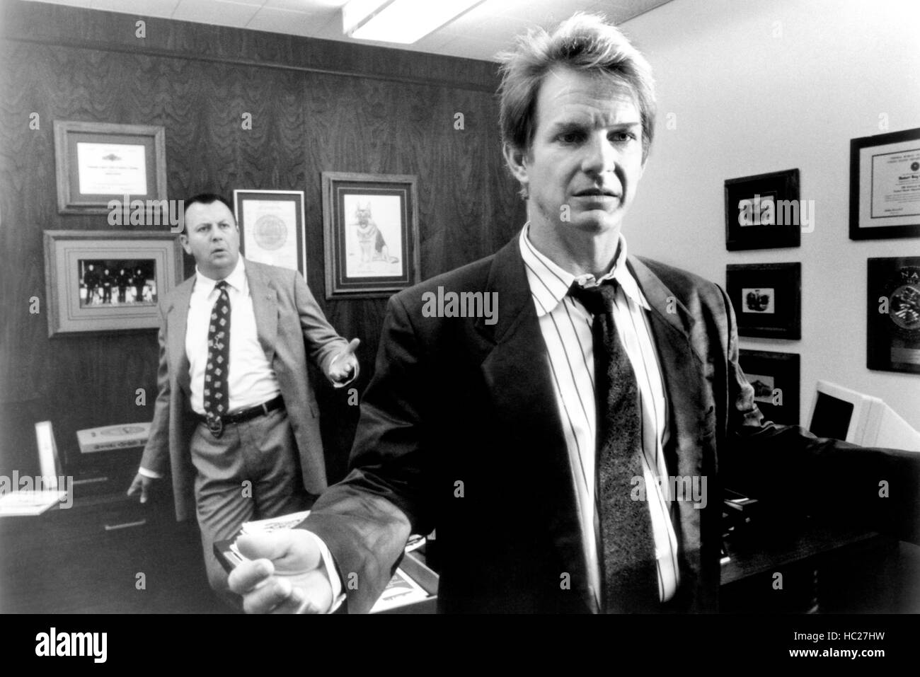 MEN AT WORK, from left, Troy Evans, Darrell Larson, 1990, ©Triumph ...