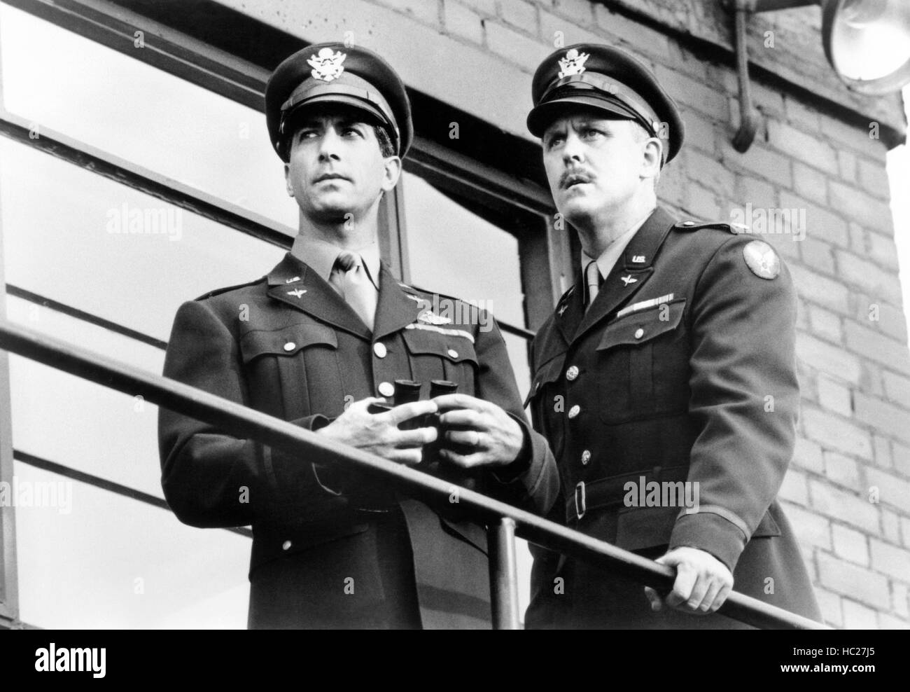 MEMPHIS BELLE, from left: David Strathairn, John Lithgow, 1990. ©Warner ...