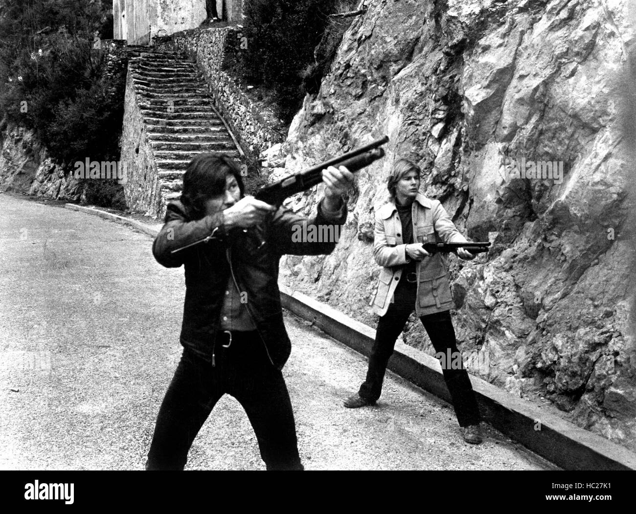 THE MECHANIC, Charles Bronson, Jan-Michael Vincent, 1972 Stock Photo ...