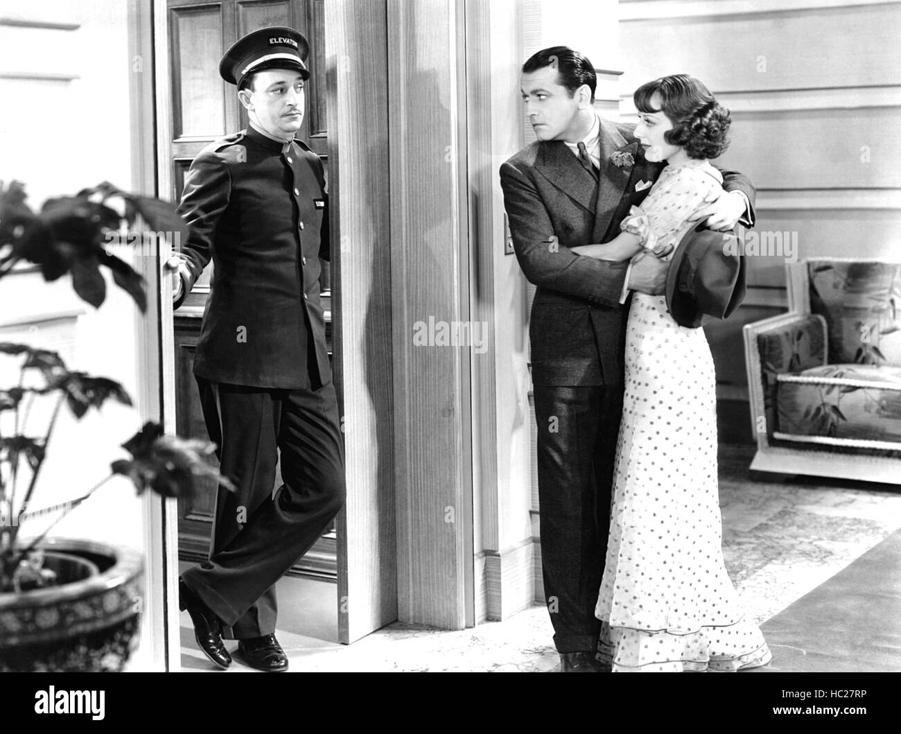 MIDNIGHT ALIBI, center: Richard Barthelmess, Ann Dvorak, 1934 Stock Photo - Alamy