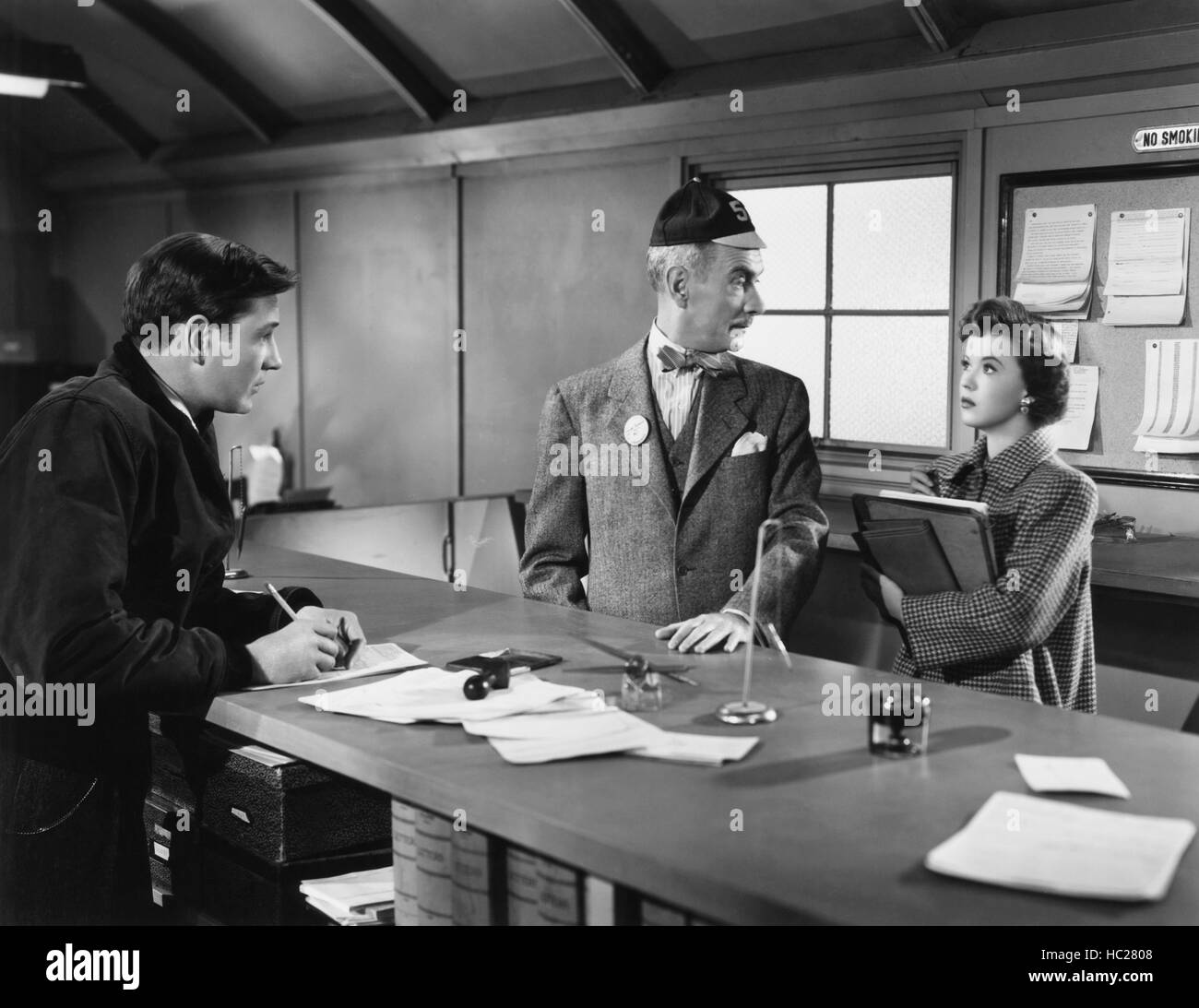 MR. BELVEDERE GOES TO COLLEGE, from left, Tom Drake, Clifton Webb ...